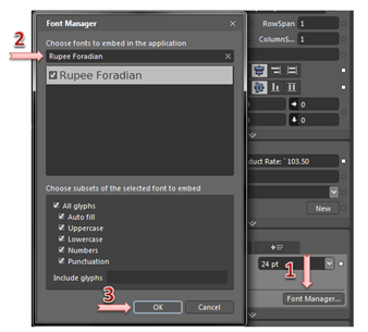 How to use new Rupee Symbol of India in Silverlight?